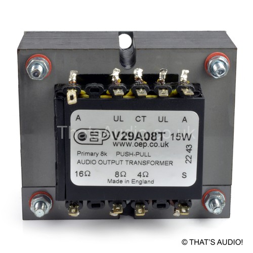 Valve Amplifier Output Transformer 15W PUSH-PULL (ECL86 / EL84) OEP ...