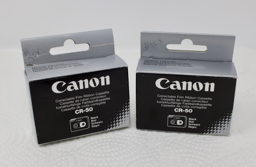 2 CANON CR 50 Correctable film Ribbon Cassettes | eBay