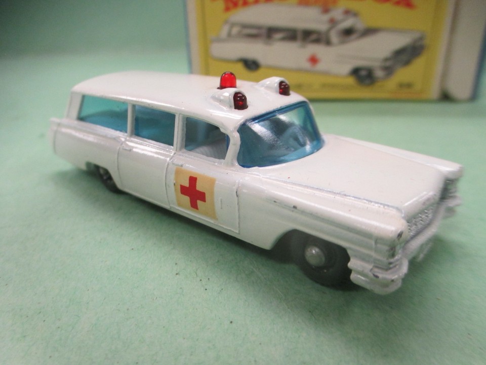Matchbox Lesney No. 54 Cadillac Ambulance W/ Box Near Mint | eBay