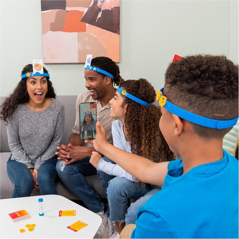 B4E Hedbanz Family Guessing Game Quick Question Family Game for Kids ...