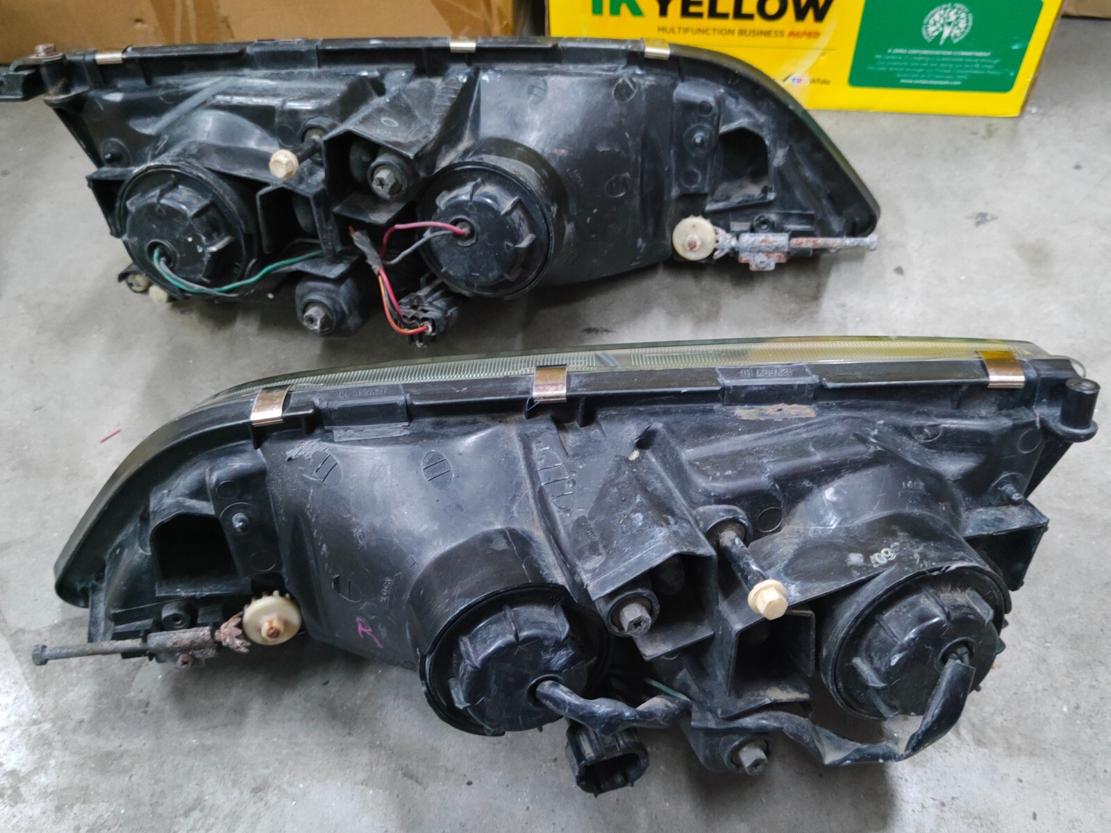 JDM Nissan Primera P11 Infiniti G20 Crystal Clear Headlights Head ...