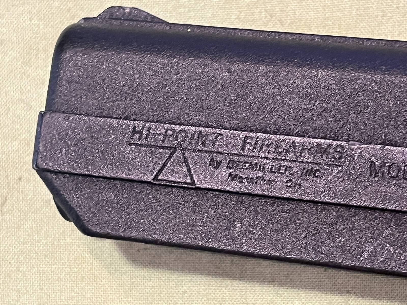 USED HI POINT C9 PISTOL SLIDE BLACK FINISH 9MM EXTRACTOR REAR SIGHT | eBay