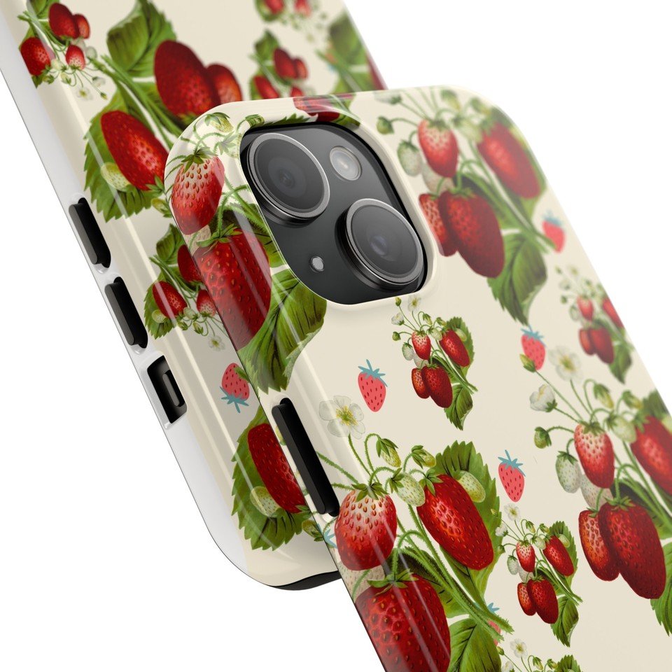 Cute Strawberry Phone Case, Summer Phone Case, Fruit Phone Case, Mom ...