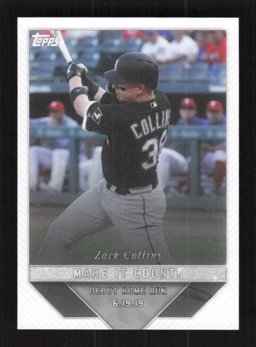 Zack Collins 2022 Topps x Wander Franco Make it Count Chicago White Sox ...