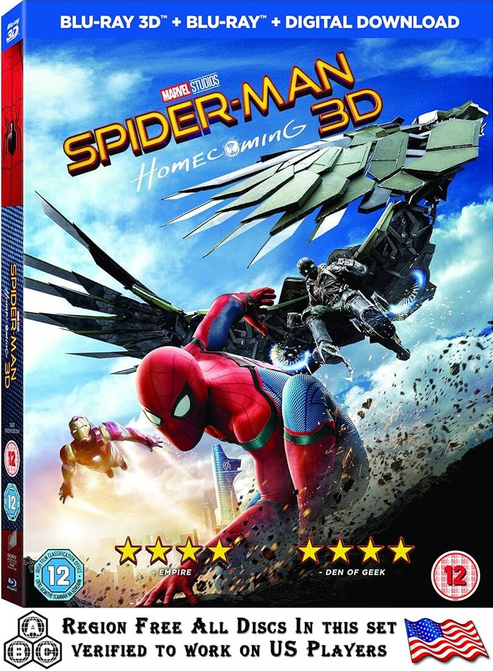 3D Blu-ray Lot Collection - 3D Bluray Movies for 3-D TV & Projectors ...