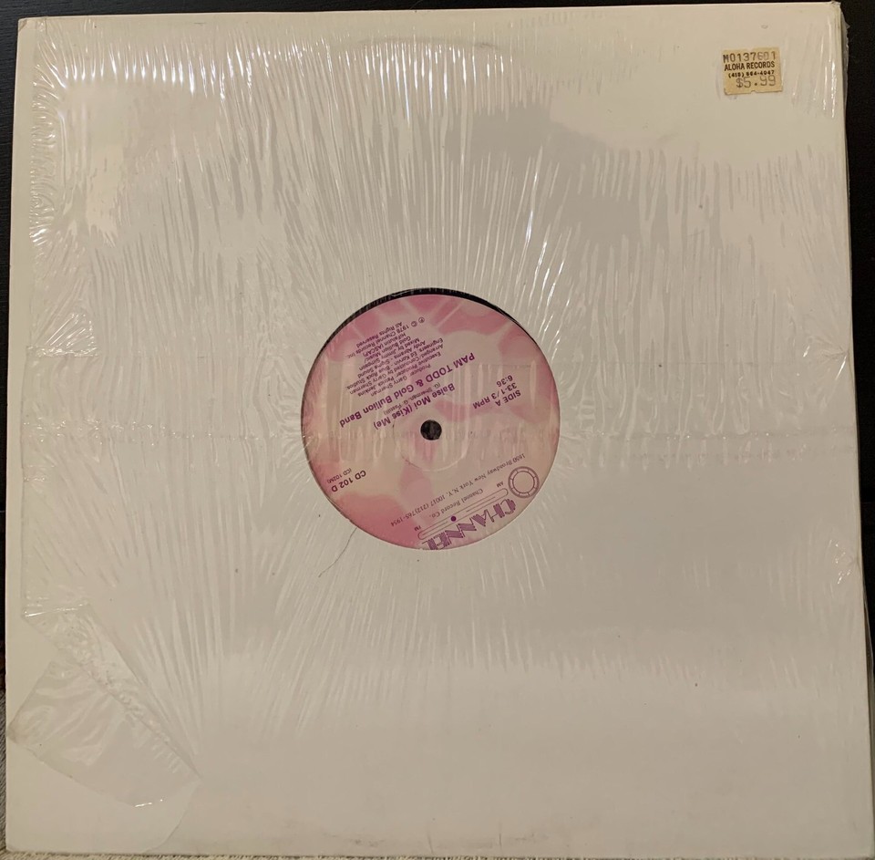 Pam Todd & Gold Bullion Band Baise Moi (Kiss Me) 102 D 1978 Vinyl LP ...