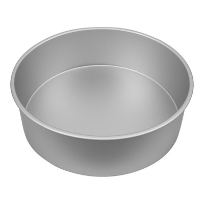 Silver Anodised Deep Round Cake Pan, 30.5 x 10cm Bakemaster Bake Cake ...