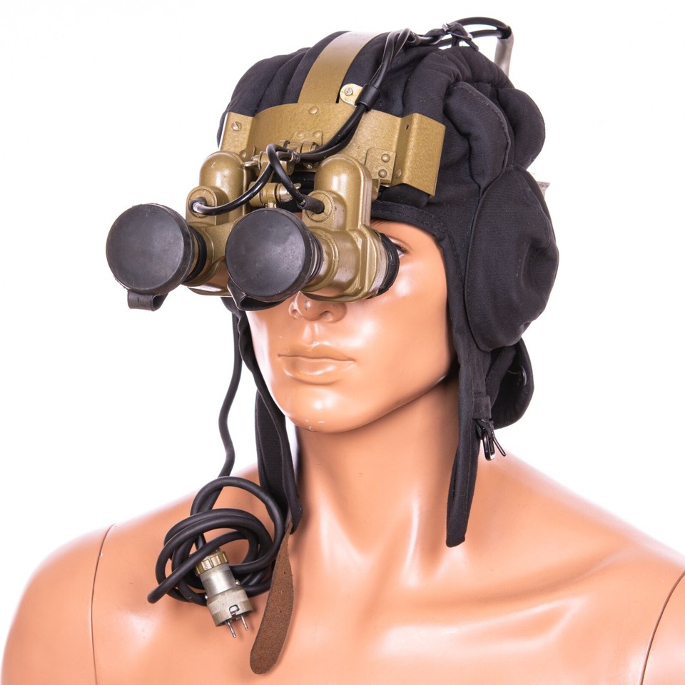 USSR Night Vision Device PNV-57E + tank helmet | eBay