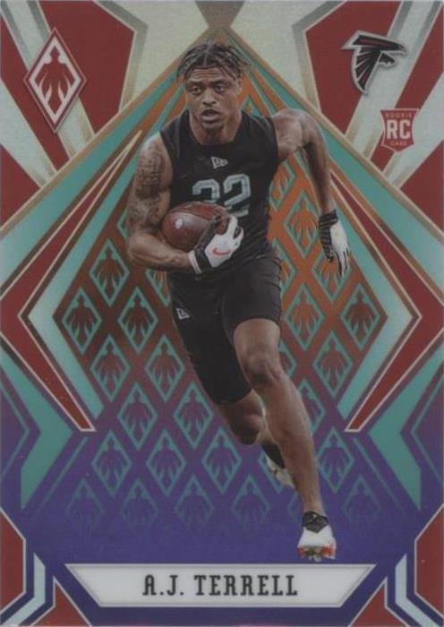 2020 Panini Phoenix - Rookies A.J. Terrell #148 Color Burst (RC) for ...