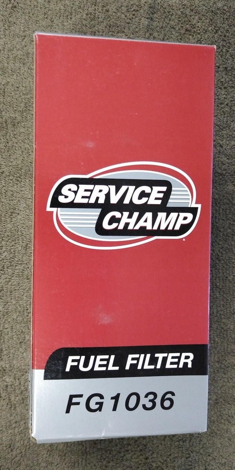 NEW Service Champ Fuel Filter FG1036 / G1036 / G9343 / F65472 | eBay