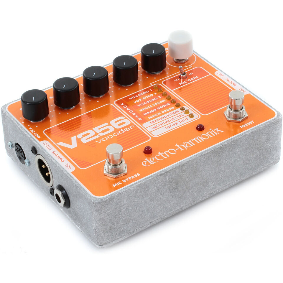 Electro-Harmonix V256 Vocoder with Reflex-Tune Effects Pedal ...