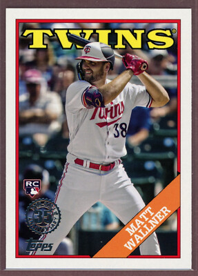 2023 Topps Update Series 1988 Topps Retro #31 Matt Wallner RC (Twins ...