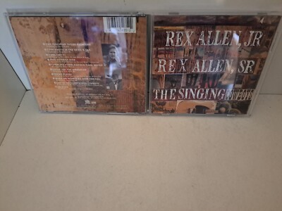 REX ALLEN JR. & REX ALLEN SR. - THE SINGING COWBOYS rare cd 10 songs | eBay