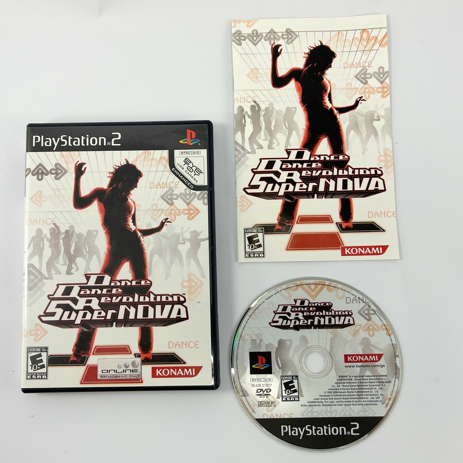 Dance Dance Revolution SuperNova DDR(Sony PlayStation 2 PS2, 2006 ...