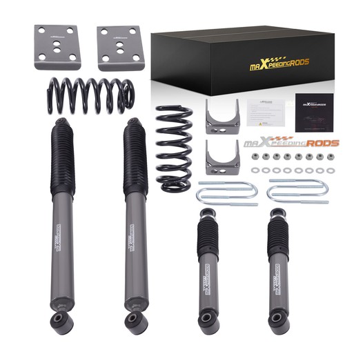 Front Rear Suspension Drop Kit Shocks for Ford F150 F100 2WD 1980-1996 ...