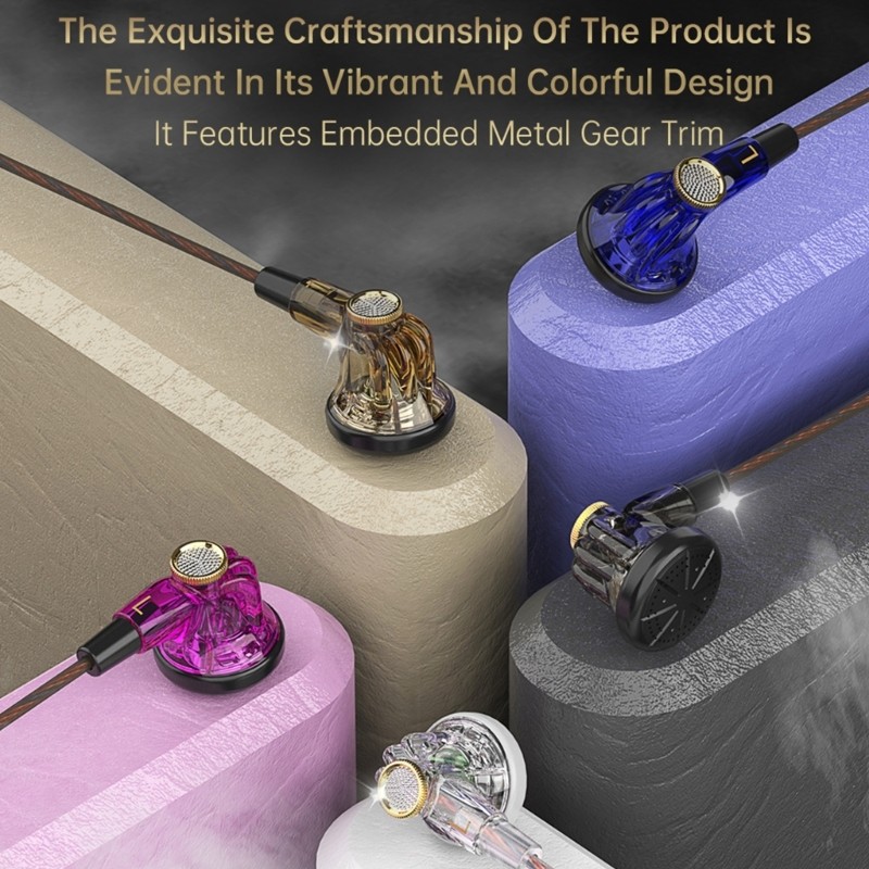 Headphones w/ Microphone in-Ear Headphone 3.5mm Noise Isolating Headset ...