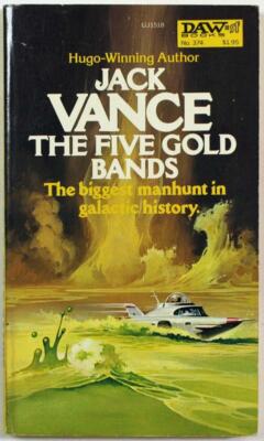The Five Gold Bands by Jack Vance 1980 Daw Paperback UJ1518 | eBay