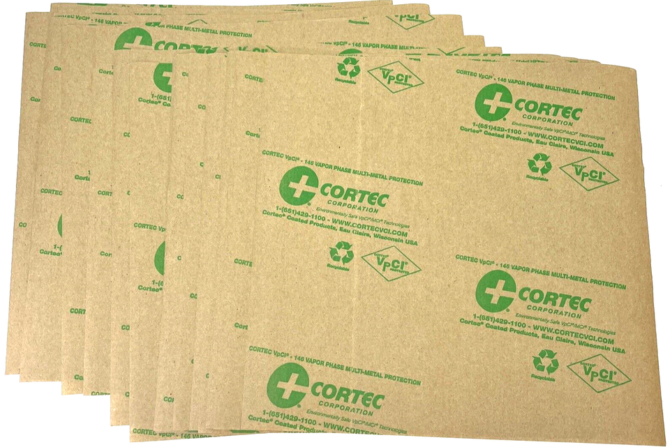 25 Sheets VCI Paper 12 x 12 Metal Rust Prevention Gun Pistol ...