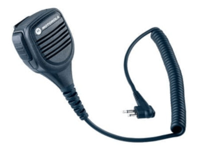 OEM Motorola Remote Speaker Mic w/Audio Jack, Windporting | PMMN4013 ...