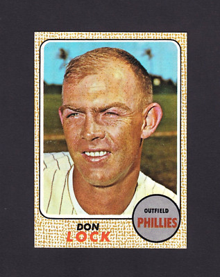 1968 Topps #59 Don Lock [NM+] | eBay