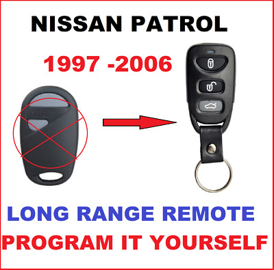 Remote for NISSAN GU Y61 PATROL 1997 1998 1999 2000 2001 2002 2003 2004 ...
