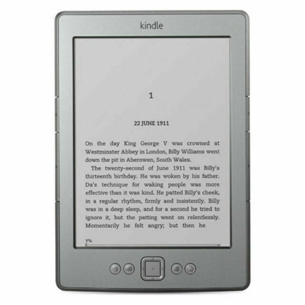 Amazon Kindle 4th Generation, Wi-Fi, 6 inch Ebook Reader - Graphite ...