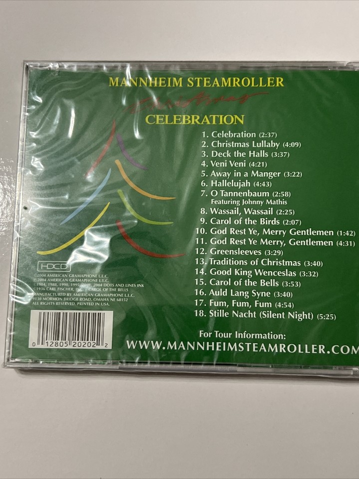 Christmas Celebration by Mannheim Steamroller (CD, 2005, American ...