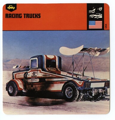 Trucks - Racing Group Edito Service SA Auto Rally Card | eBay