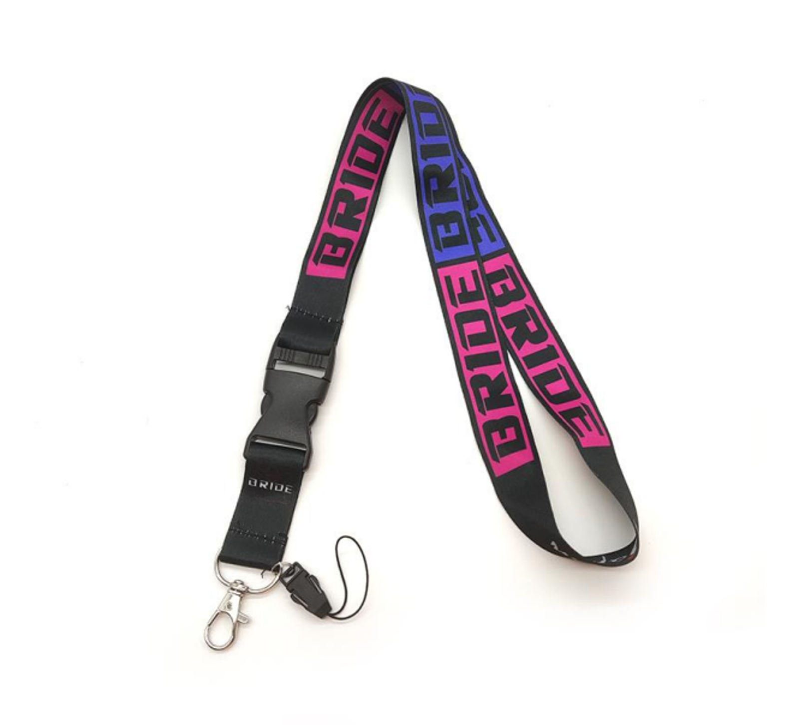 JDM Style LANYARDS Neck Strap Tuner Car Key Ring Keychains BRIDE NISMO ...