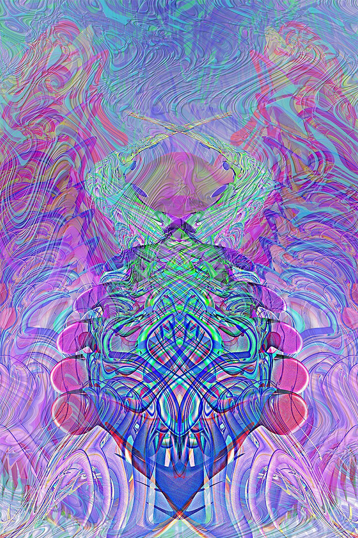 Trippy Rave Art