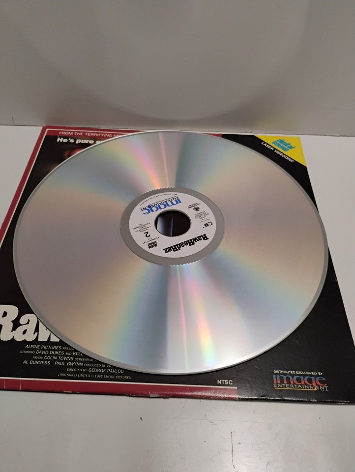 Raw Head Rex Movie Clive Baker Laser Disc Laserdisc Videodisc Untested ...