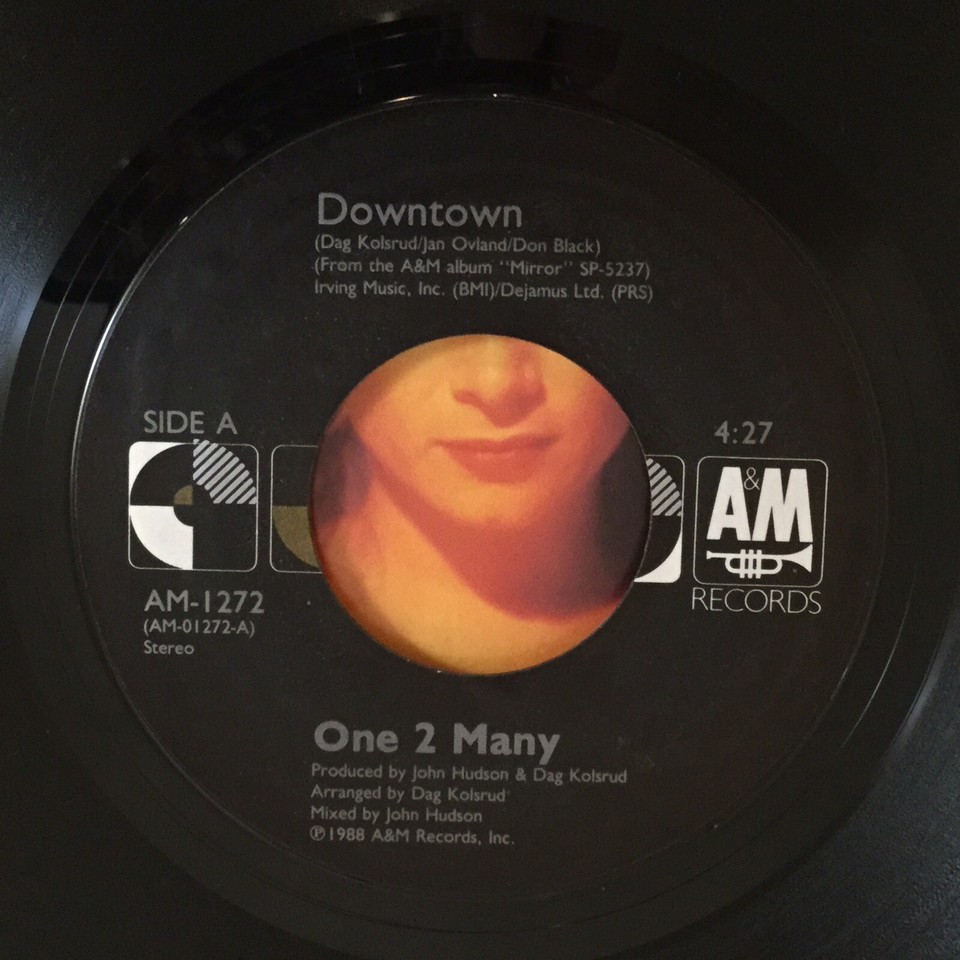 ONE 2 MANY Downtown / Welcome To My City 45 MINT UNPLAYED 1988 | eBay
