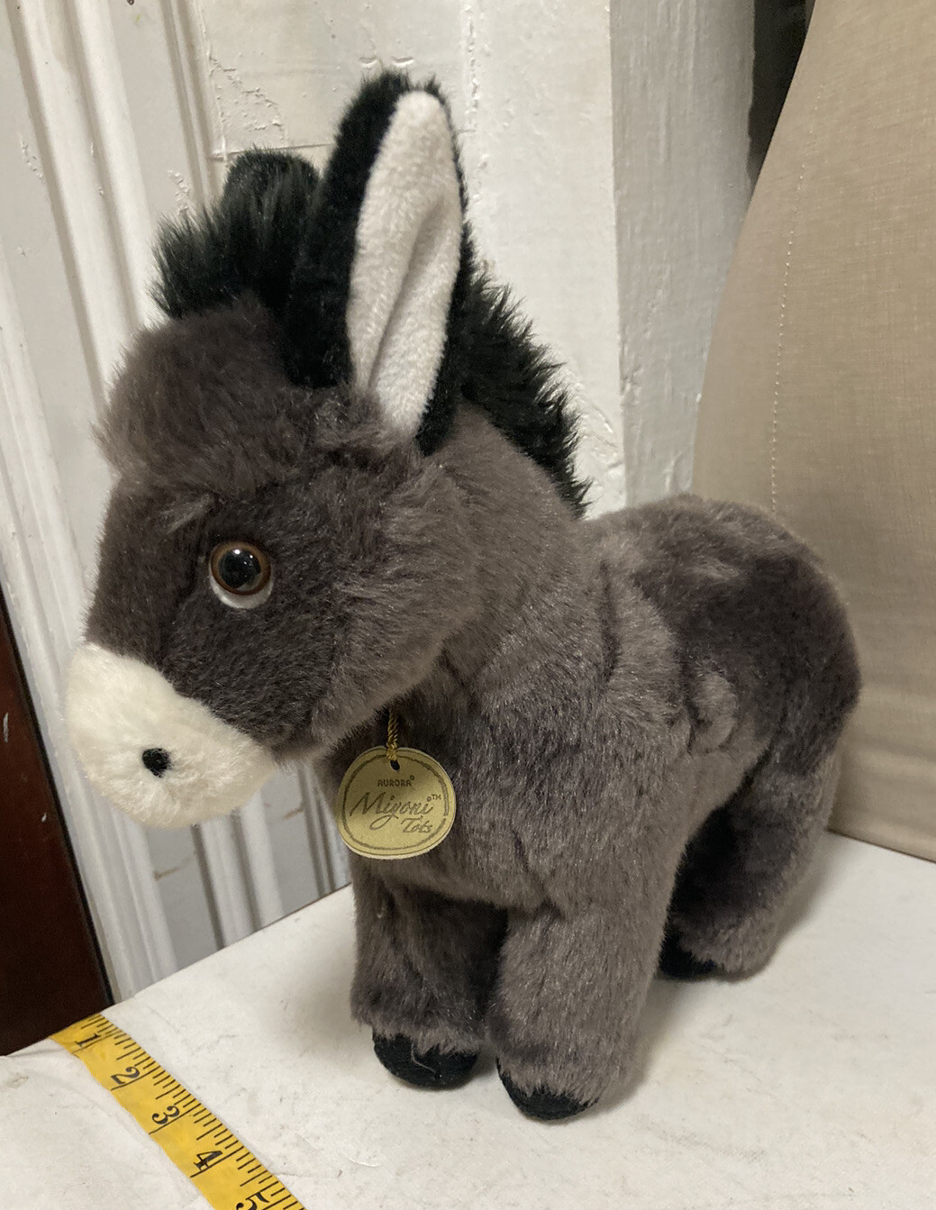 Aurora Donkey Plush Stuffed Animal 12” BEAUTIFUL ! | eBay