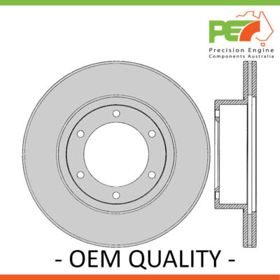 2x New *PROTEX* Rotors - Front Fits TOYOTA HILUX LN167R 2D Ute 4WD ...