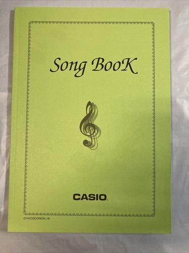 Casio Songbook Music Library Piano Scores Collection & disc | eBay