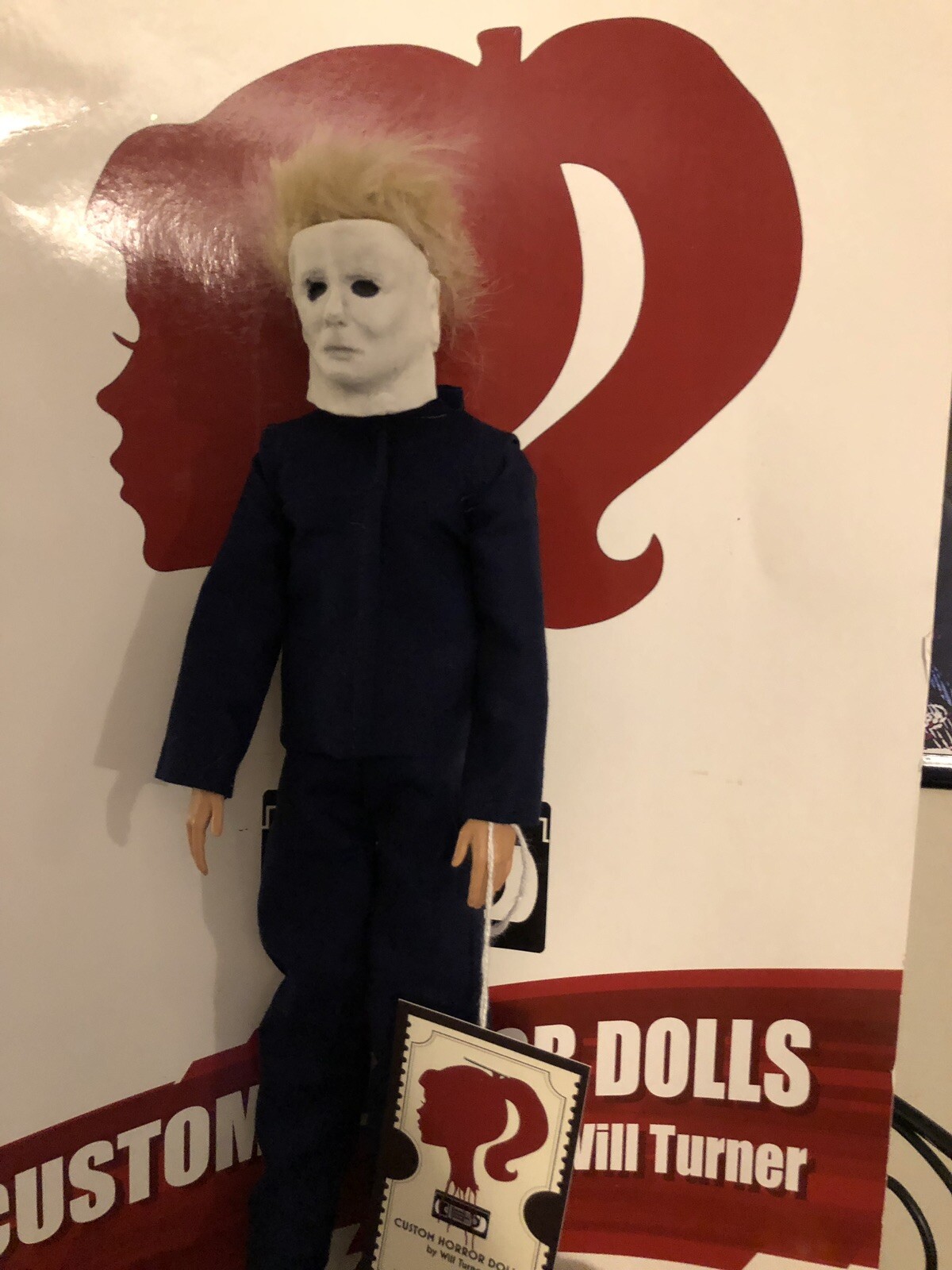 Ben Tramer HALLOWEEN 2 CUSTOM HORROR DOLL Michael Myers OOAK 12” Figure ...