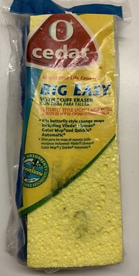 O-Cedar Big Easy with scuff eraser Butterfly Sponge Mop Snap-on Refill ...