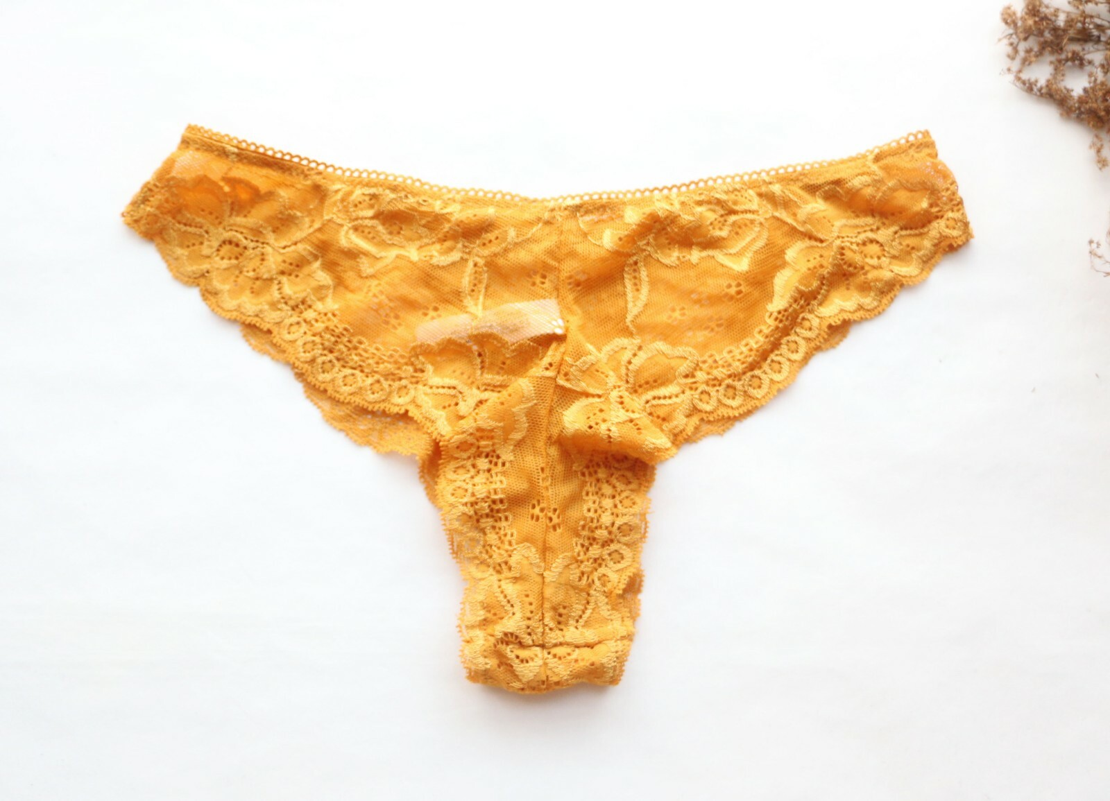 Women Sexy Thong Floral Mesh Underwear High Cut G String Panties 2xs Xs