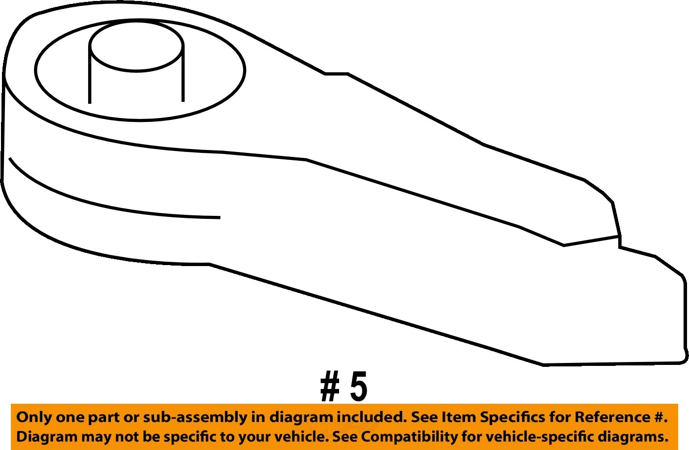 GM OEM Engine-Engine Motor Mount-Strut 25840458 | eBay