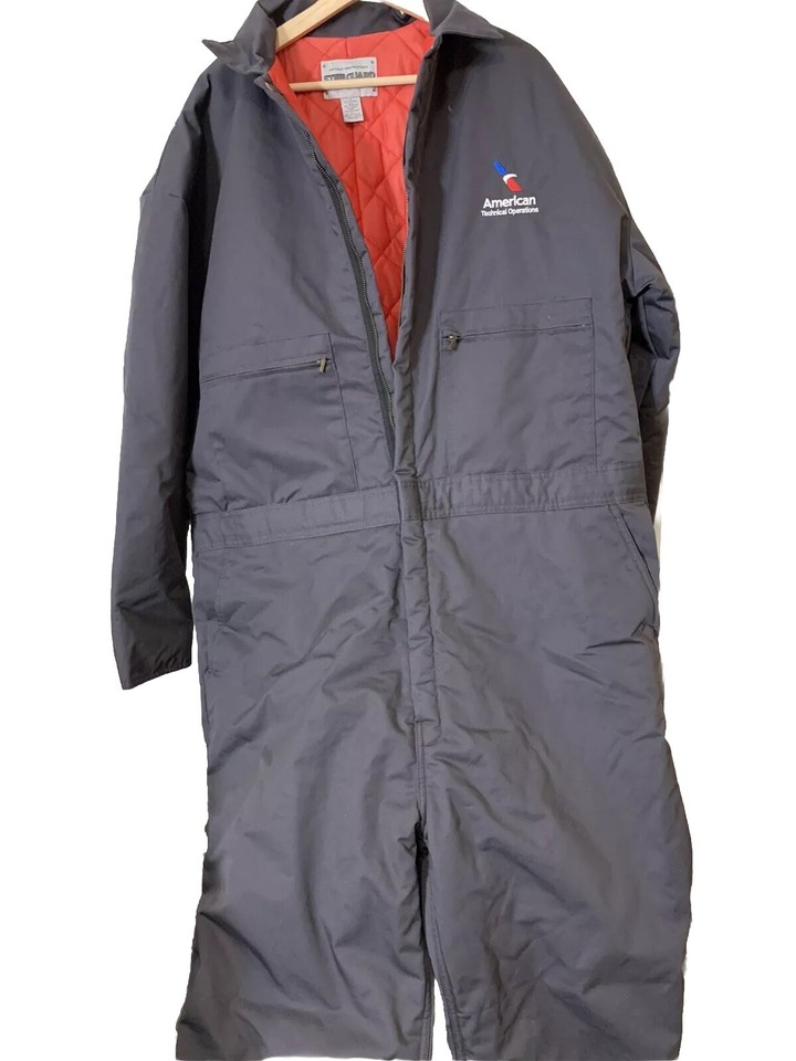 Steelguard American Airlines Work Wear Coveralls Mechanic Jumpsuit Sz ...