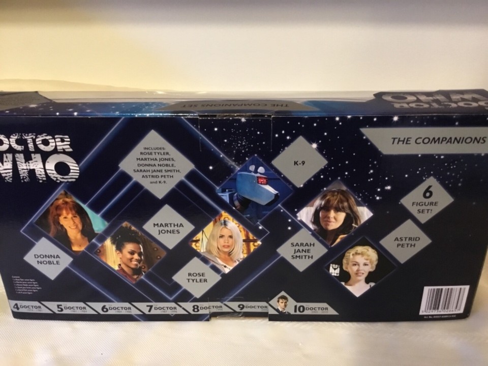 Doctor Who 10th Doctor The Companions Set of 6 Figures - New in box ...