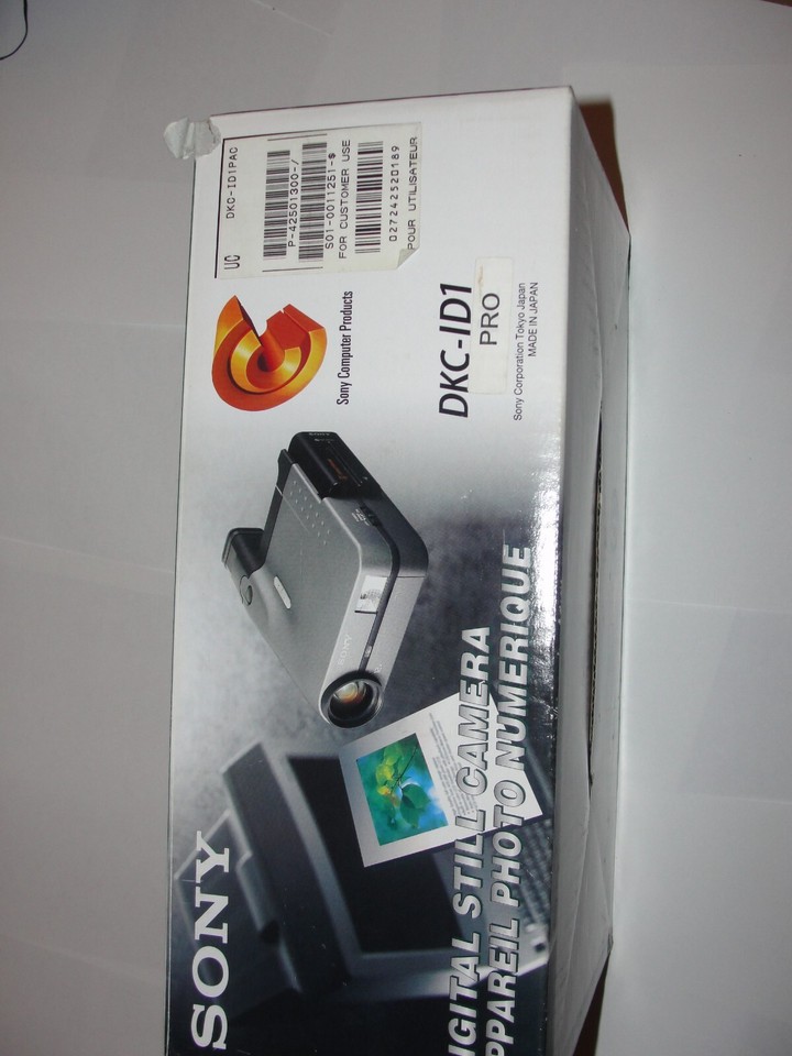 🔥VINTAGE SONY DIGITAL STILL CAMERA DKC-ID1 PRO (First bus stop) | eBay