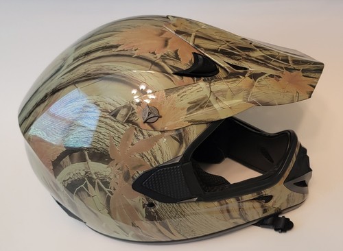 AMZ Helmet Camoflage Racing Offroad Dirt Bike ATV Go Kart Adult Size ...