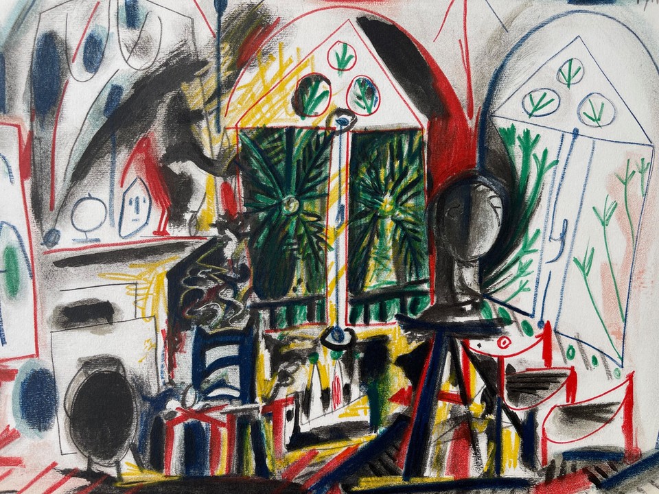Pablo Picasso Lithography Original 1959 Collotype Carnet of The ...
