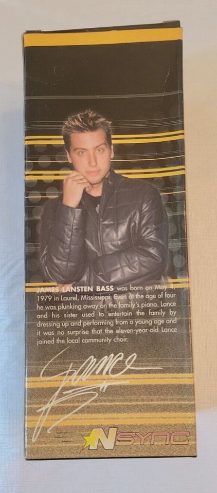 *NSYNC Lance Bass Bobblehead, Best Buy 2001 Collectible Series N SYNC ...