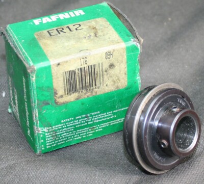 One (1) Timken Fafnir ER12 Insert Bearing 3/4" ID USA | eBay