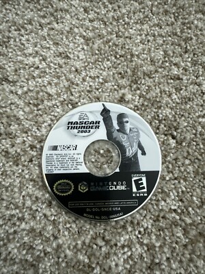 NASCAR Thunder 2003 (Nintendo GameCube, 2002) Racing Game Electronic ...