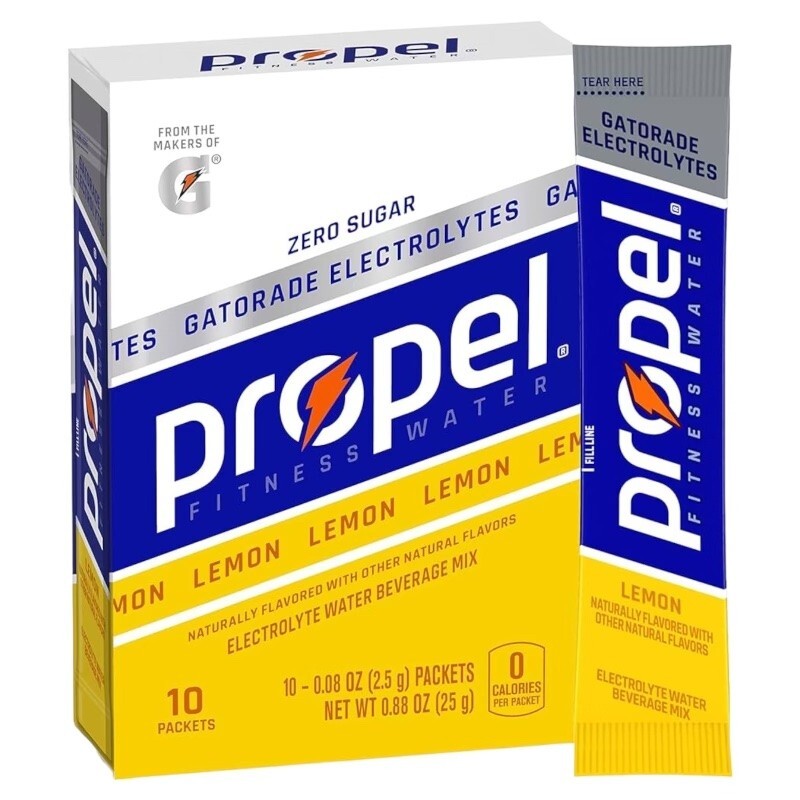Lemon Propel Powder Packets Mix Flavored Water 60 Servings New BB 4/26 ...