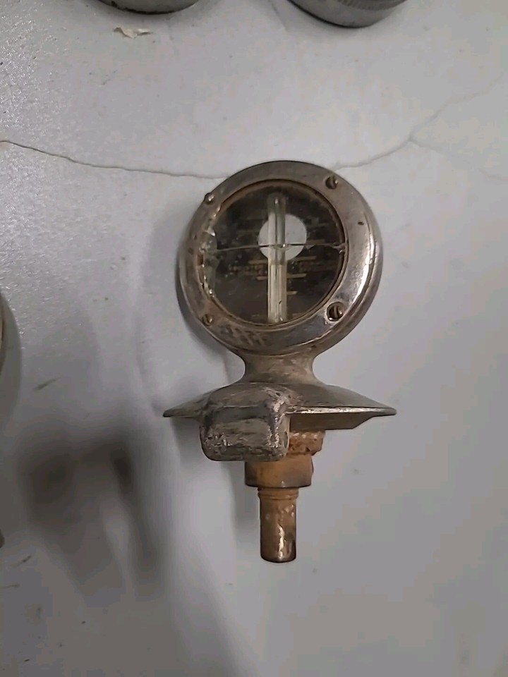 1920's-30's Ford Model A Model T Radiator Caps & Boyce Motometers Lot Of