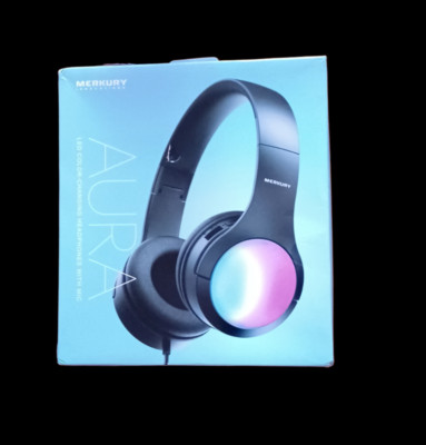 Merkury Innovations Aura Led Color Changing Headphones With Mic New | eBay